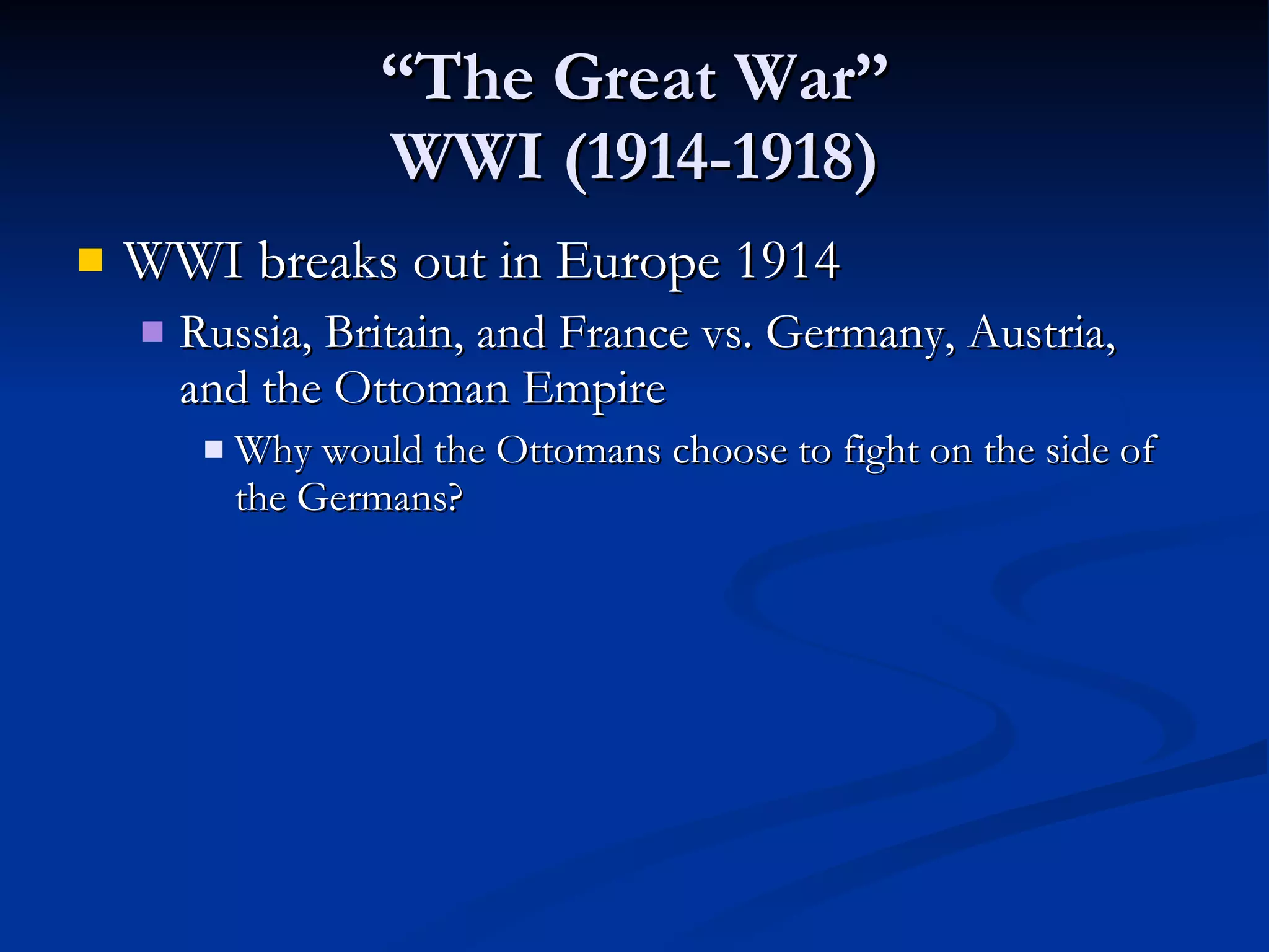 The decline and fall of the ottoman empire | PPT