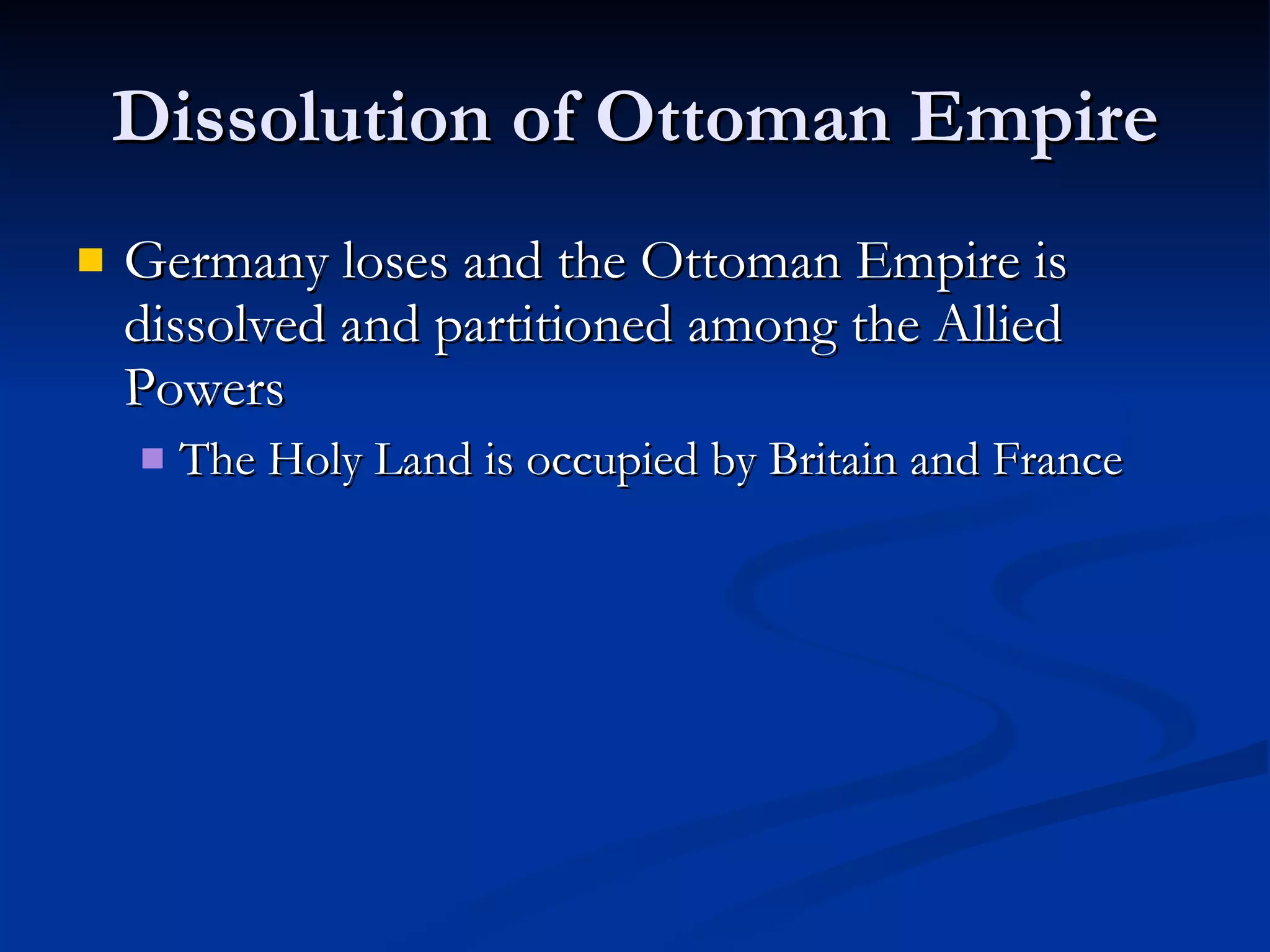 The decline and fall of the ottoman empire | PPT