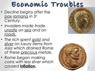 The decline and fall of the roman empire | PPT