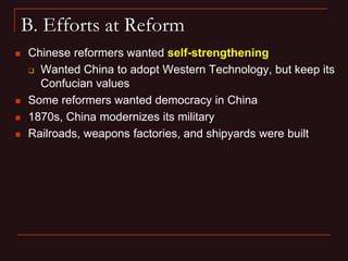 The decline of qing dynasty lesson1 | PPT