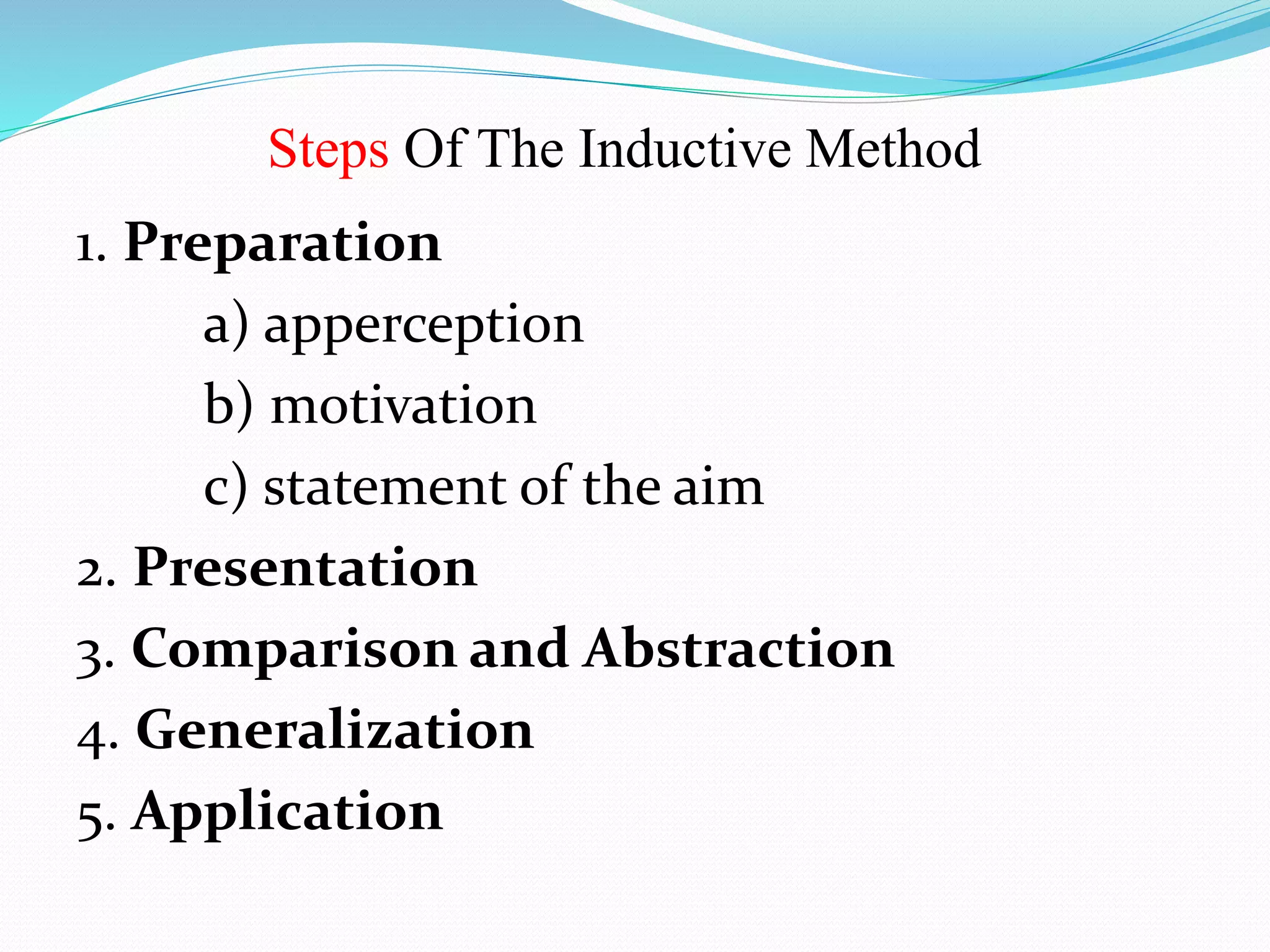 The deductive, inductive and recitation method of teaching | PPTX ...