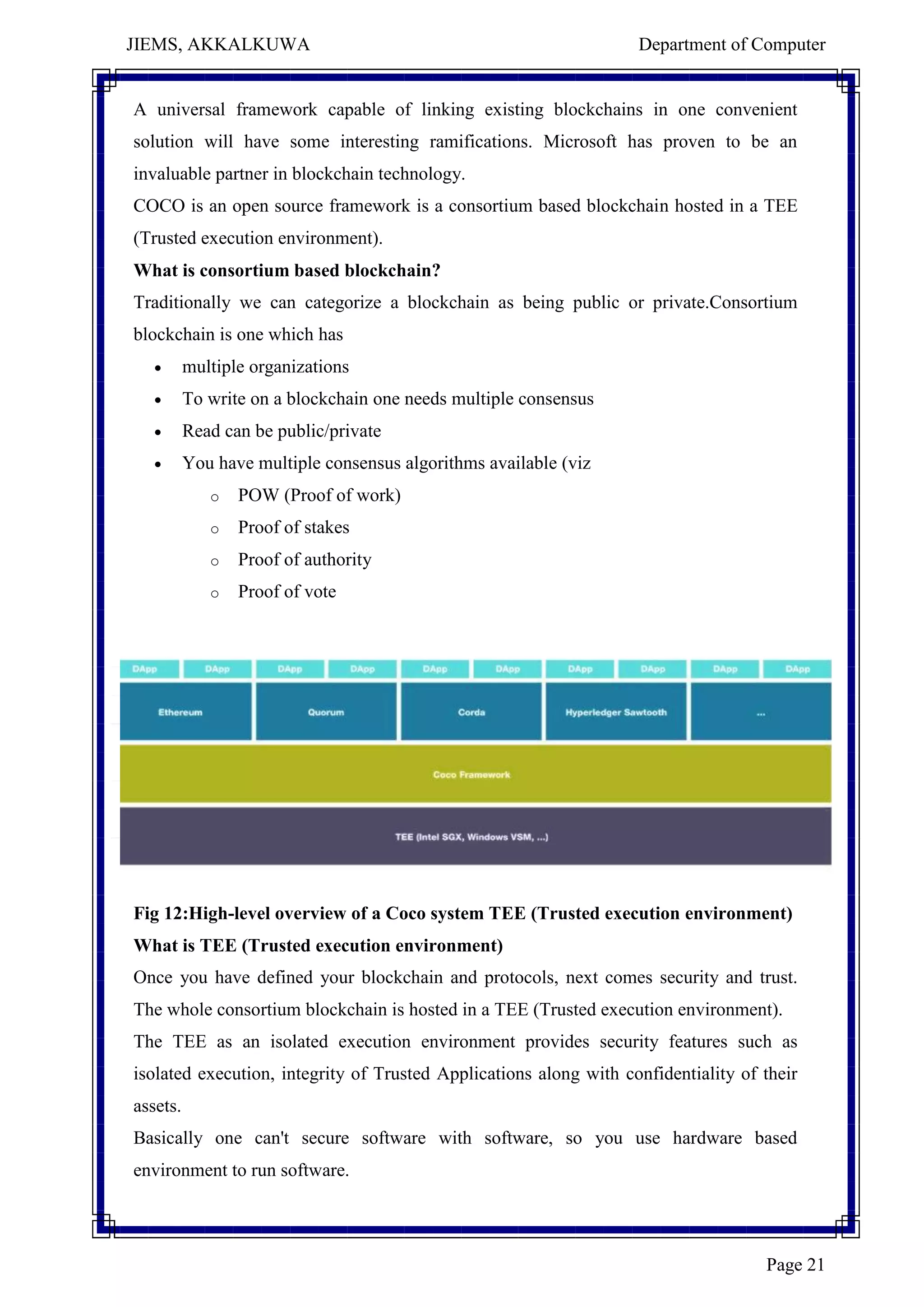 The deep learning technology on coco framework full report | PDF