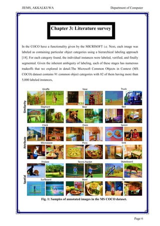 The deep learning technology on coco framework full report | PDF