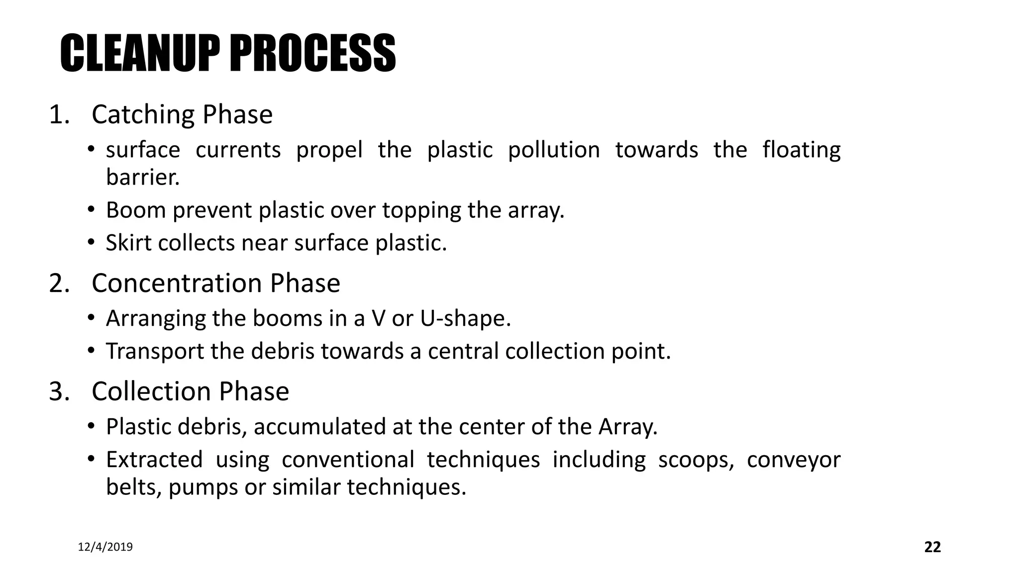 The deep ocean cleanup | PPTX