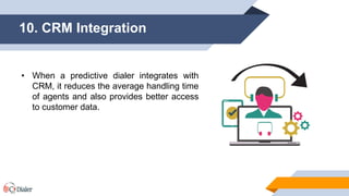 The definite guide to predictive dialer features | PPT
