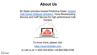 The definite guide to predictive dialer features | PPT