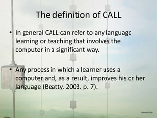 The definition of call | PPTX