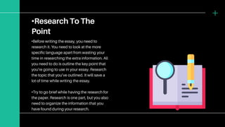 The definitive guide on how to write an essay fast | PPTX