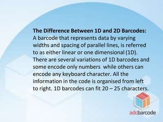 The Definitive Guide to Barcoding | PPT