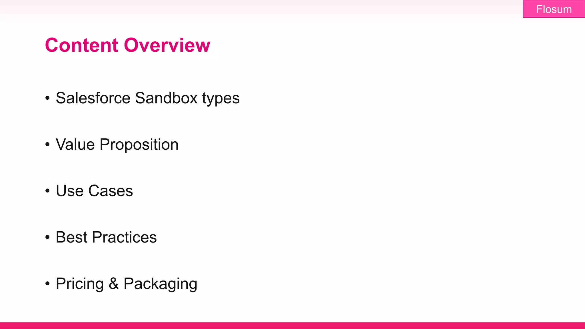 The Definitive Guide To Salesforce Sandbox Flosum Ppt