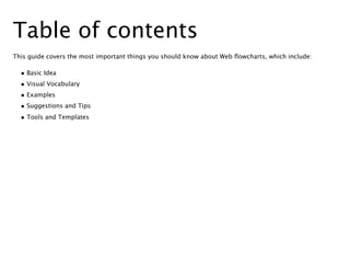 The definitive guide to Web flowcharts | PDF | Web Design and HTML ...