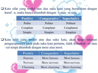 The degrees of comparison (BIG) | PPTX
