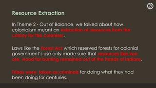 The Deindustrialization of colonial indian] | PPSX