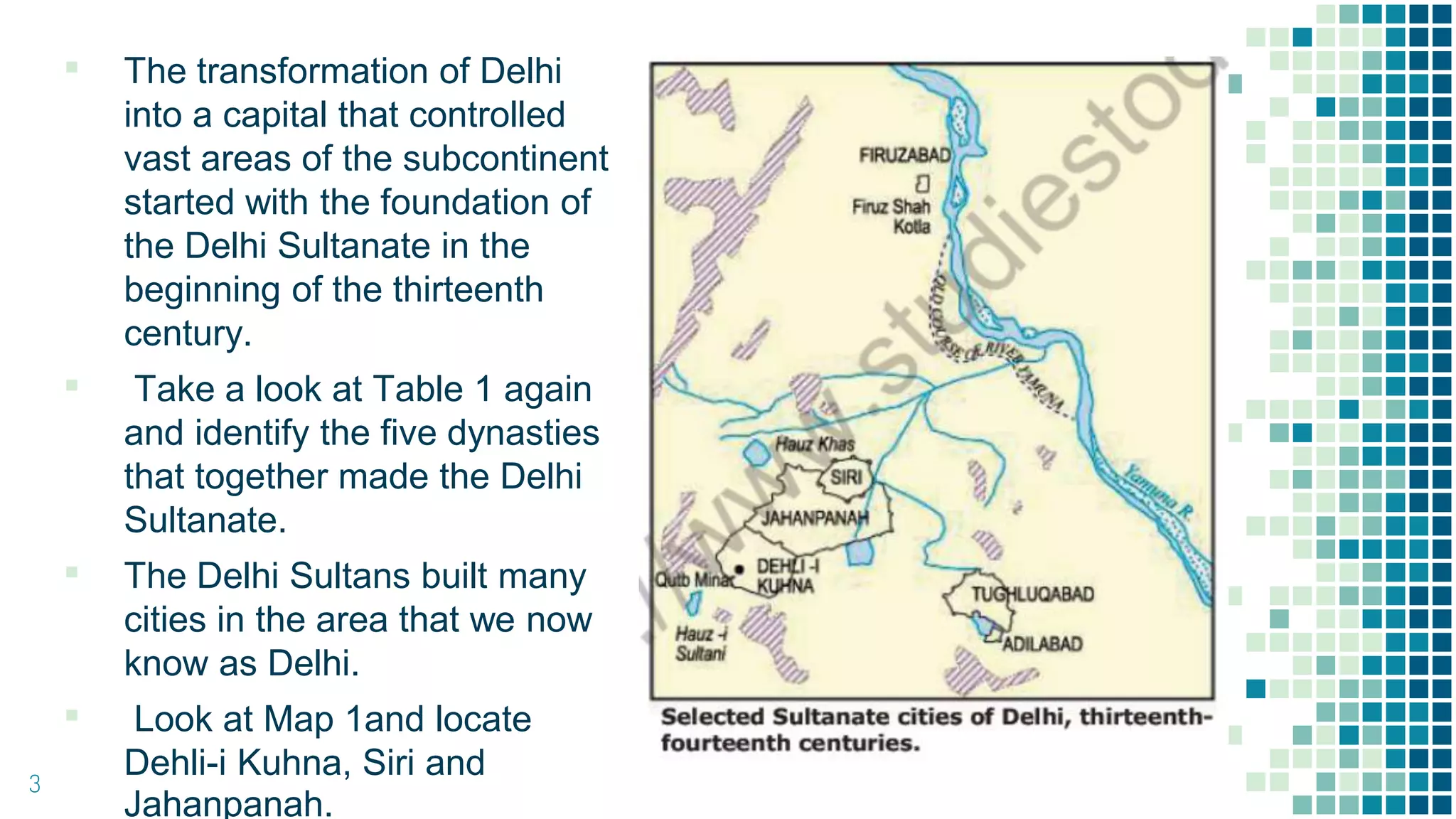 The delhi sultans | PPTX