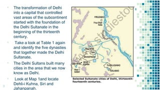 The delhi sultans | PPTX