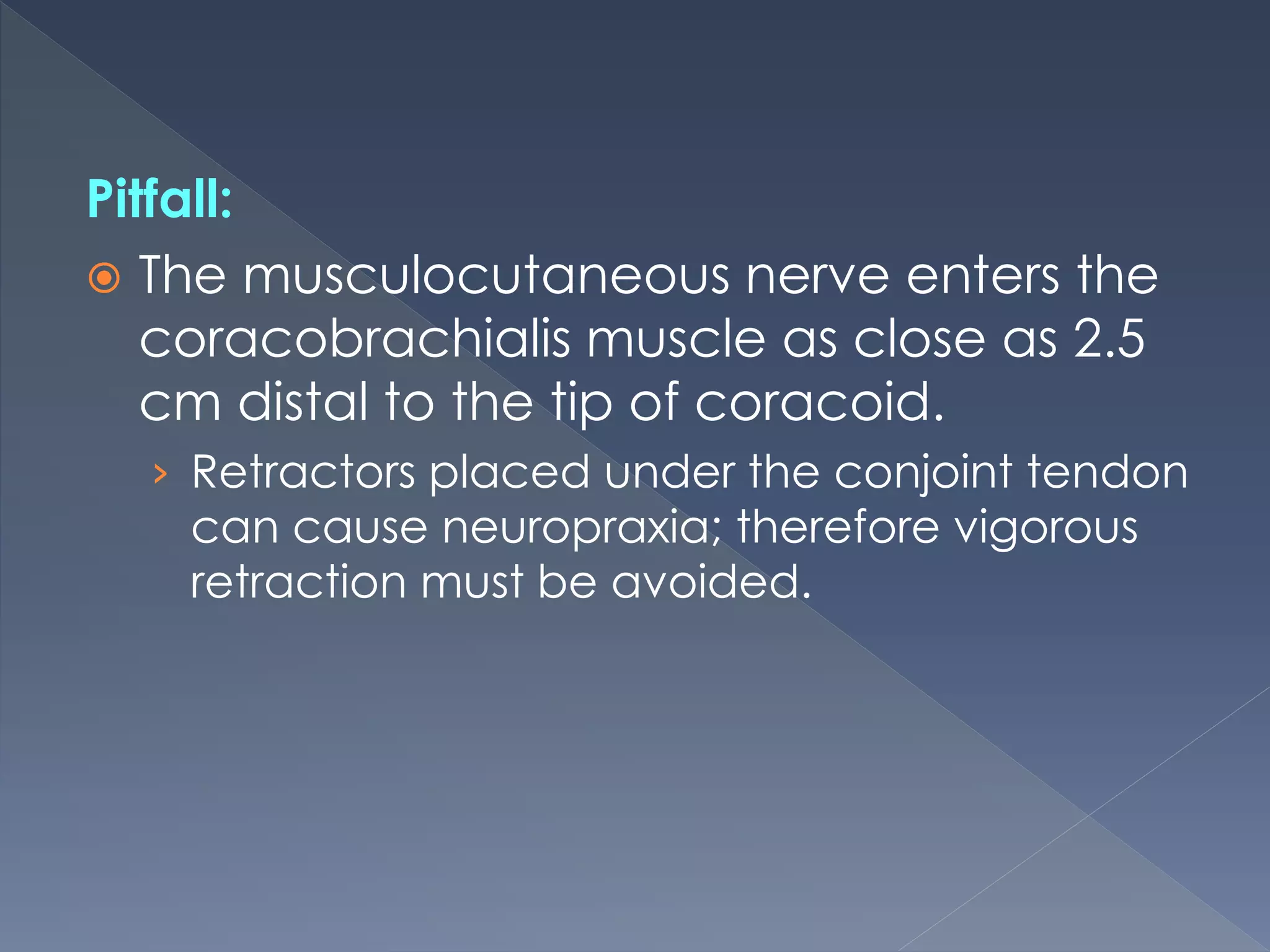 The deltopectoral approach | PDF