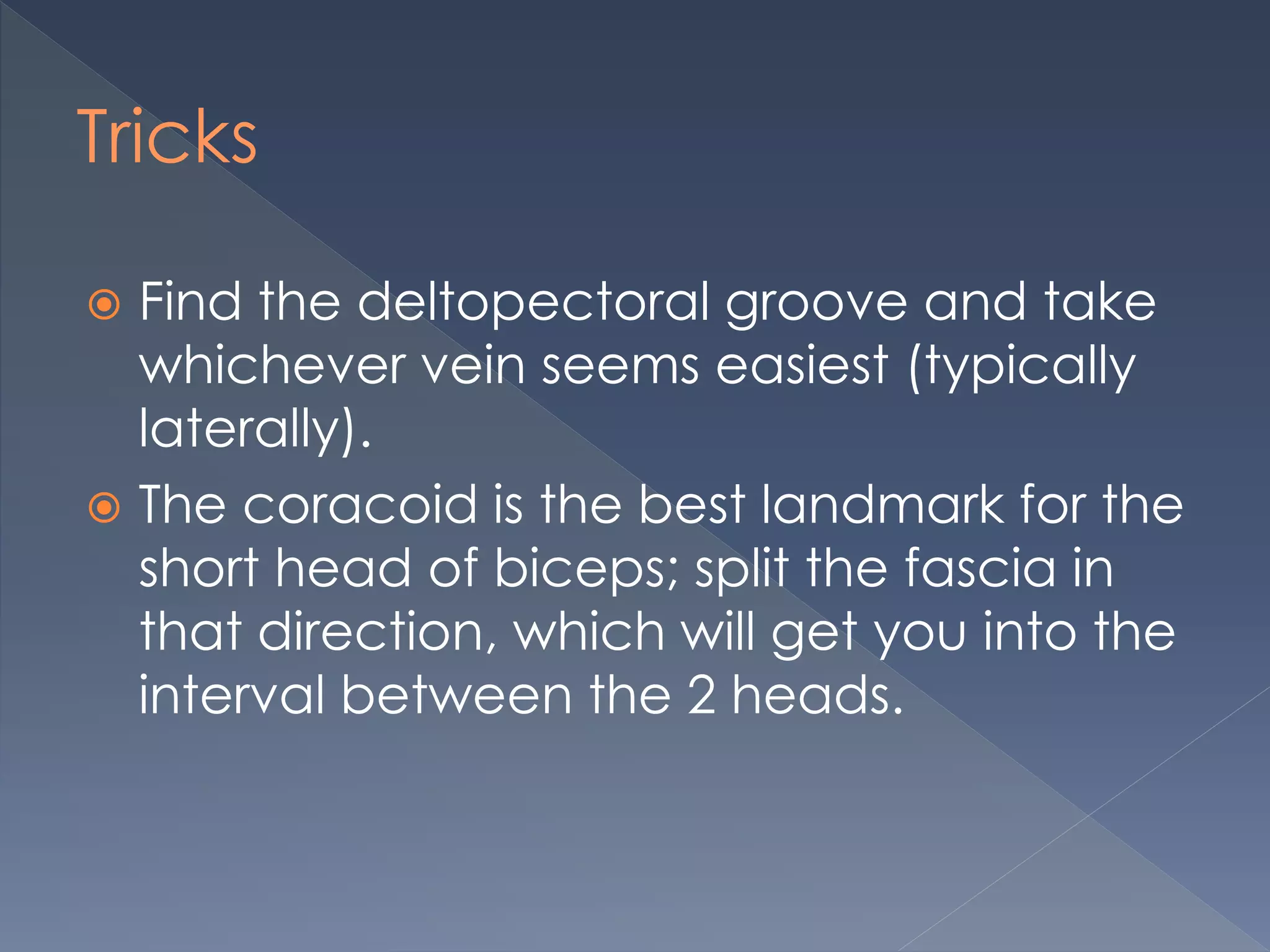 The deltopectoral approach | PDF