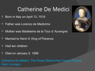 The De Medici Family | PPT