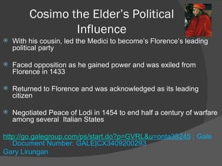 The De Medici Family | PPT