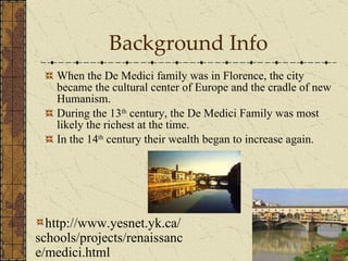 The De Medici Family Power Point | PPT