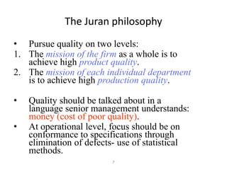 The deming philosophy | PPTX