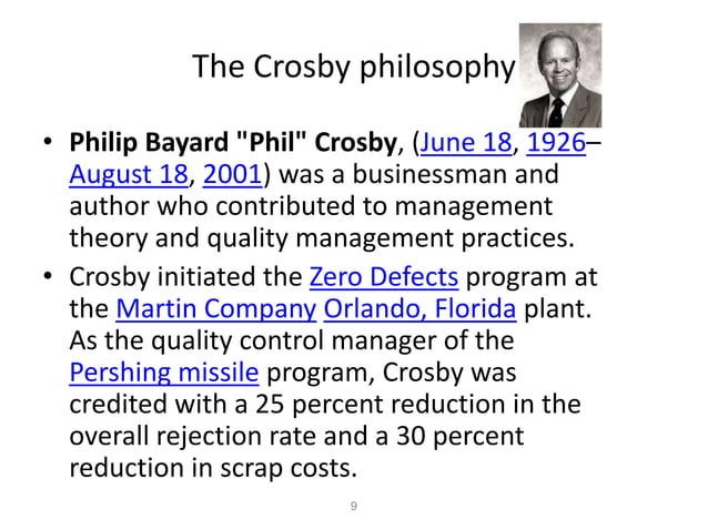 The deming philosophy | PPTX | Business | Business and Finance