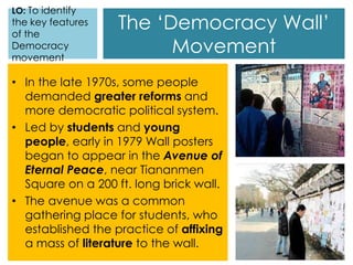 The Democracy Movement | PPT