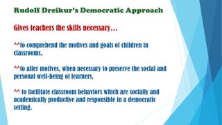 The democratic approach | PPT