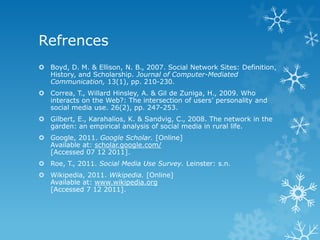 The demographics of social media users | PPT