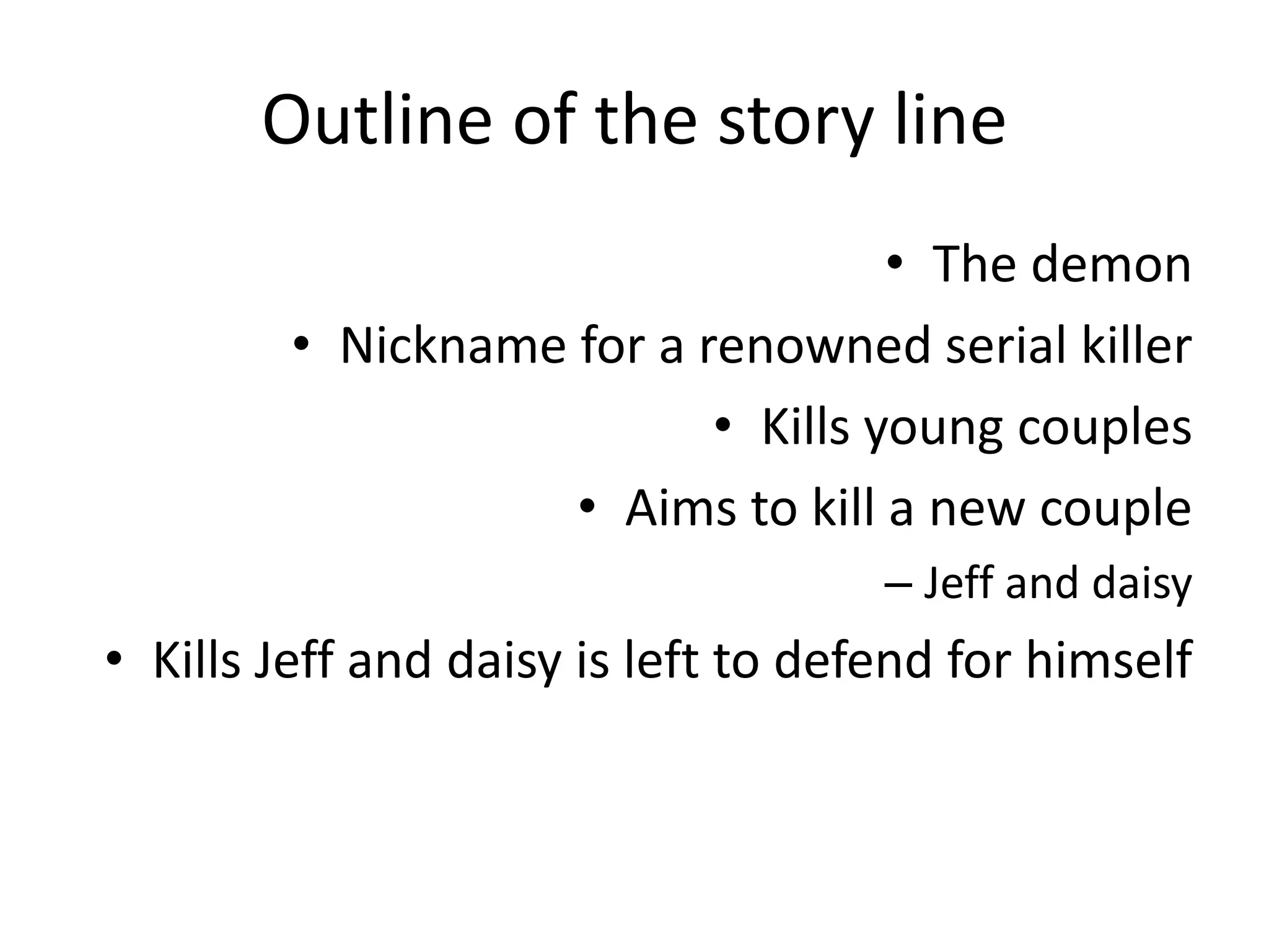 The Demon Final | PPTX