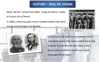 The denim | PPT | Free Download