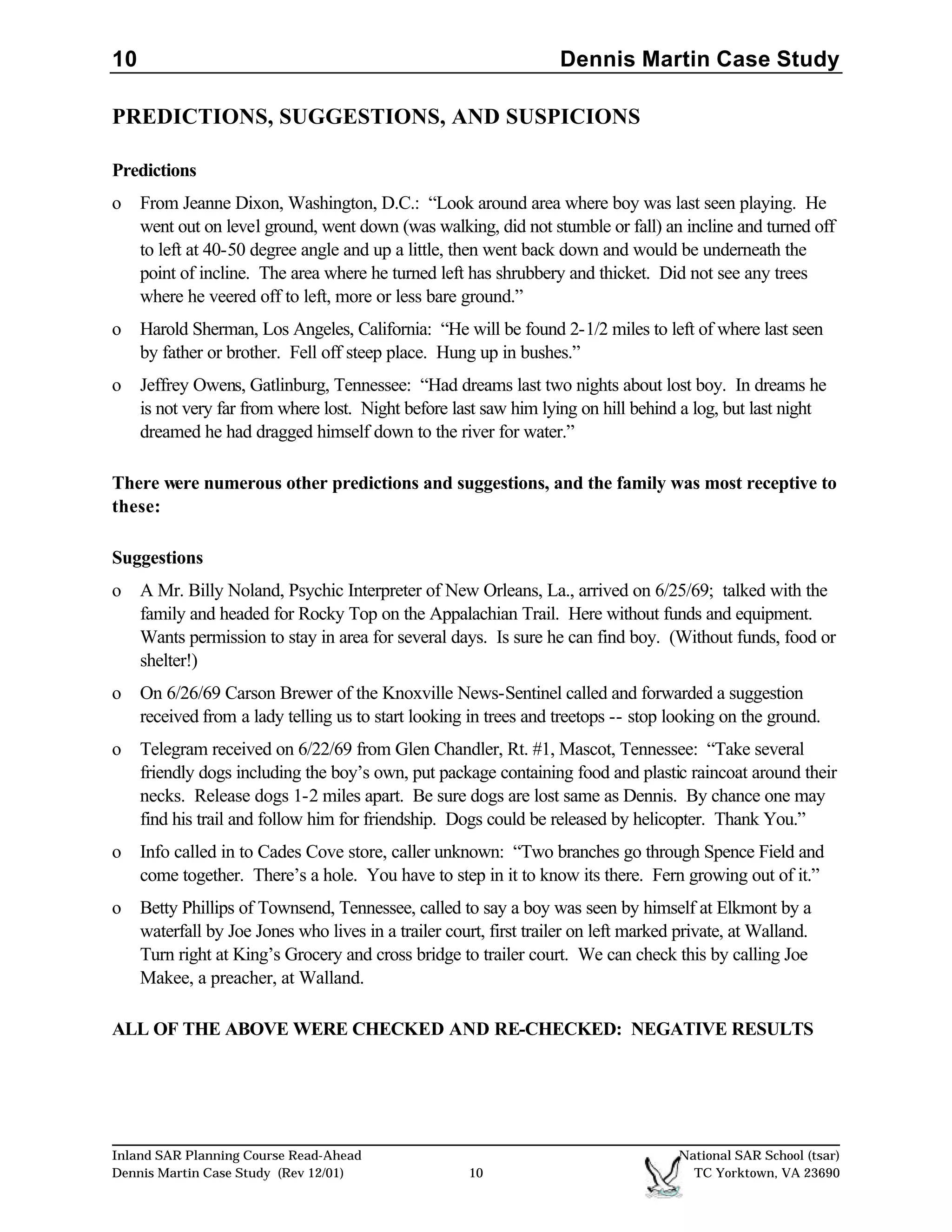 The dennis martin case | PDF