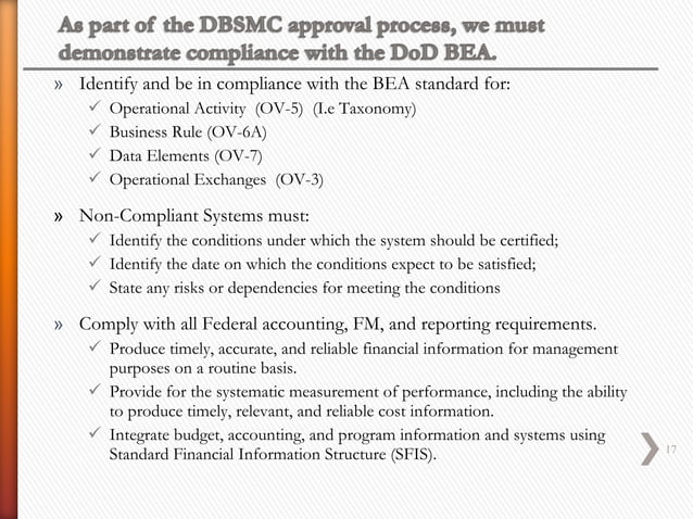 The Department of the Navy Financial management (ERP) | PPT | Operating ...