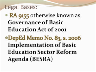 The DepEd-Regional Office VII through QAAD on Quality Management System ...