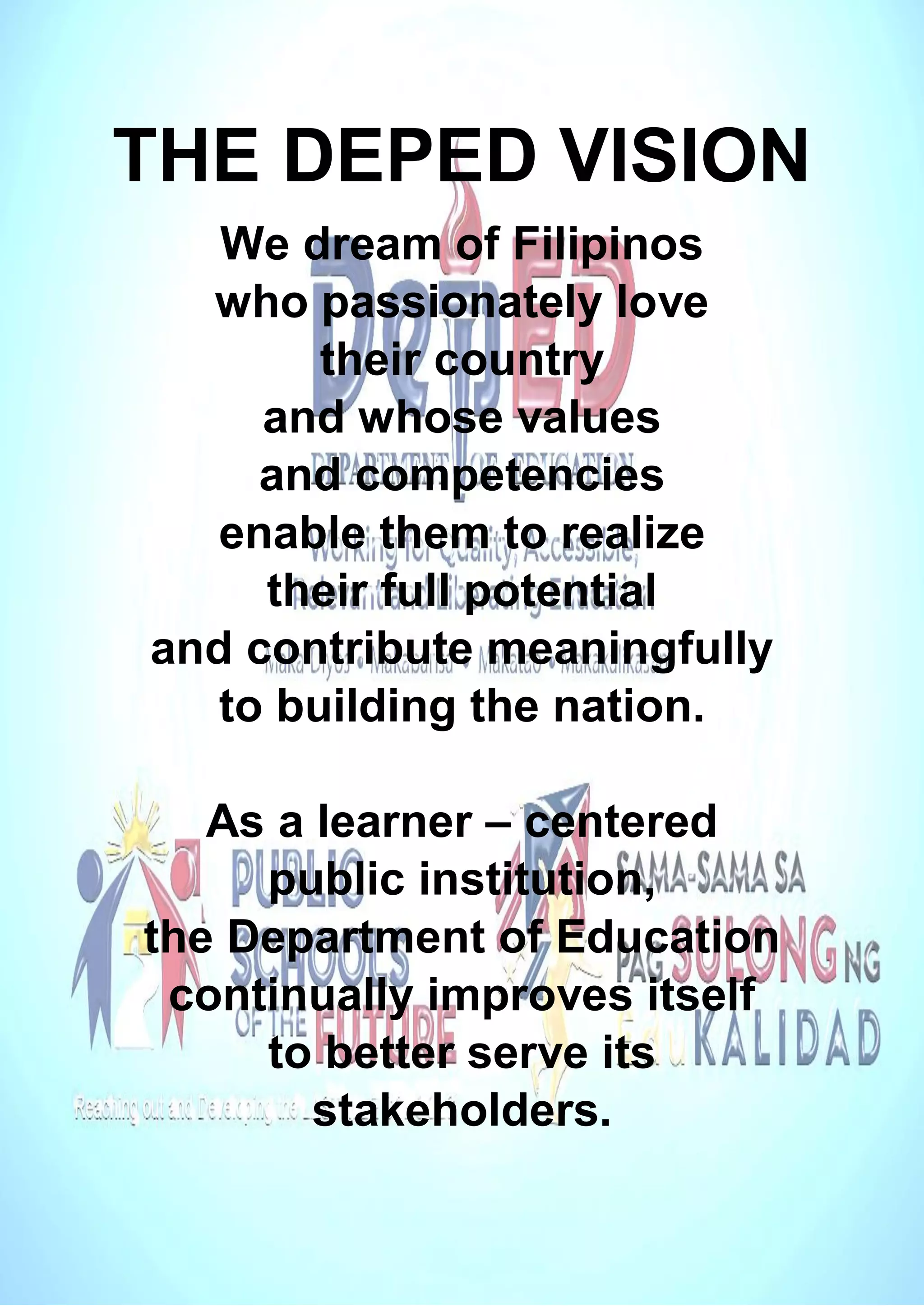 The deped vision mission | PDF