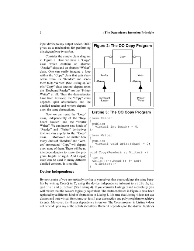 The dependency inversion principle | PDF