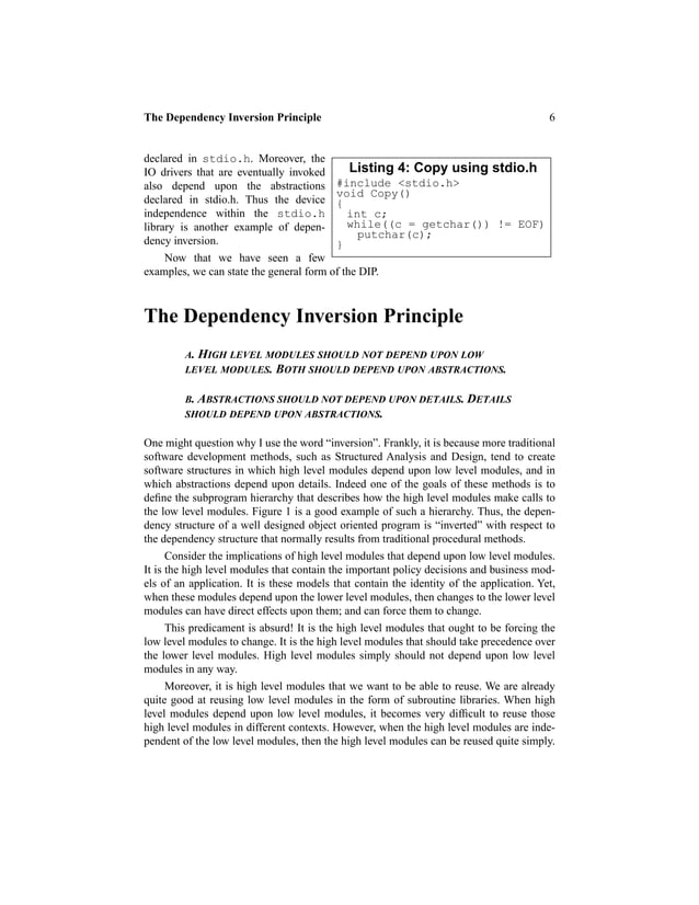 The dependency inversion principle | PDF
