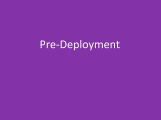 The Deployment Cycle | PPT