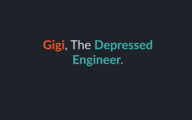 The Depressed Engineer | PPT
