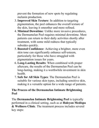 The Dermamelan Intimate Brightening Peel .pdf