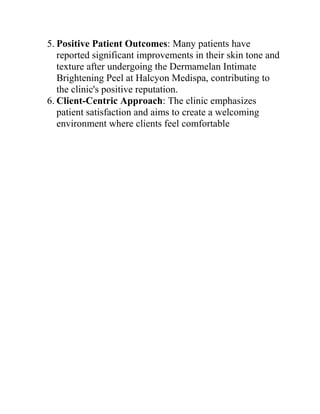 The Dermamelan Intimate Brightening Peel .pdf