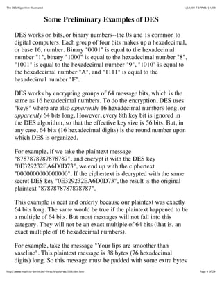 The des algorithm illustrated | PDF
