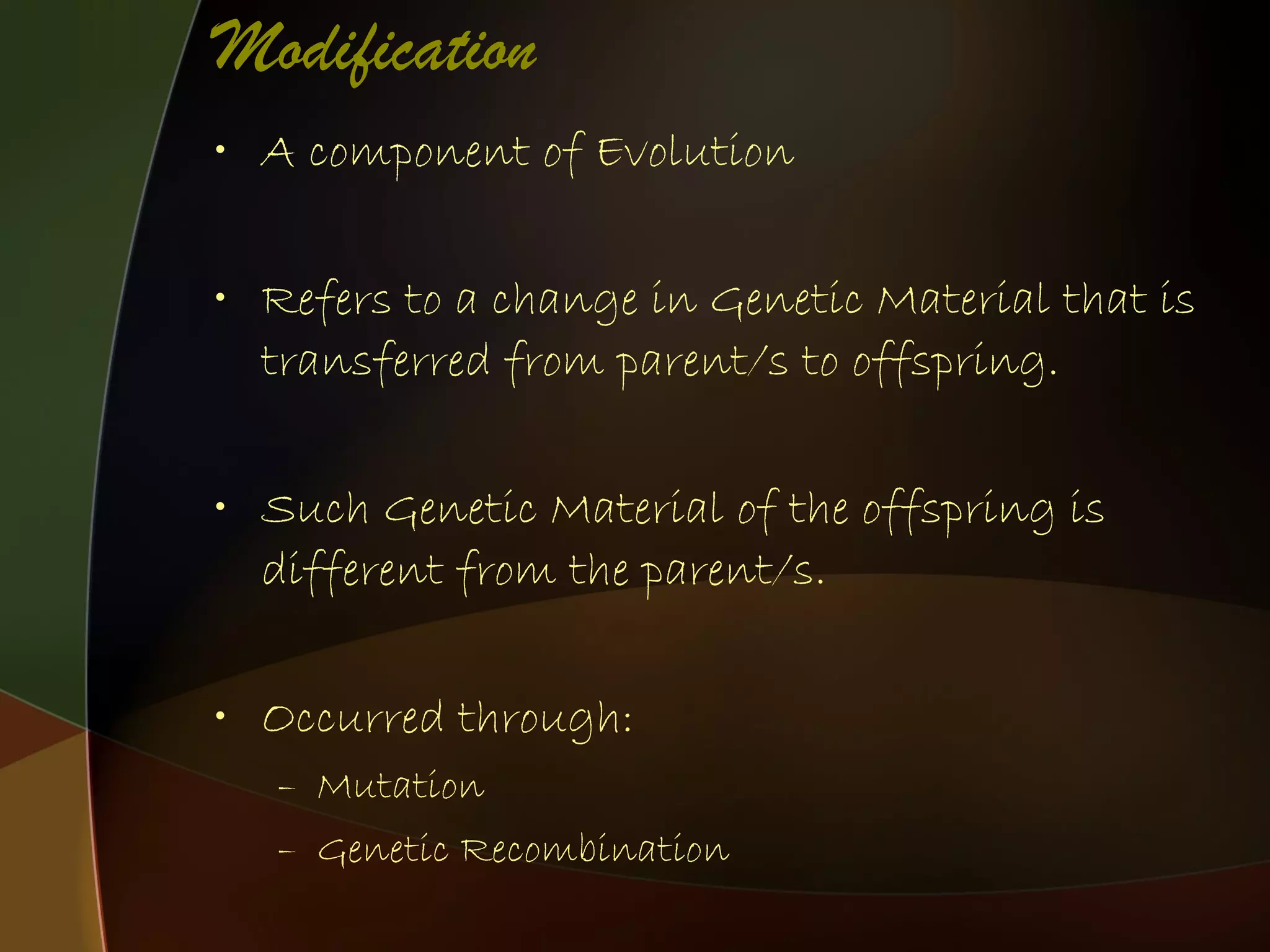 The descent with modification | PPT