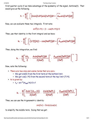 The describing function | PDF