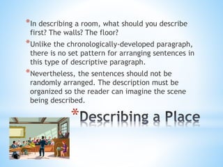 The Descriptive Paragraph | PPTX