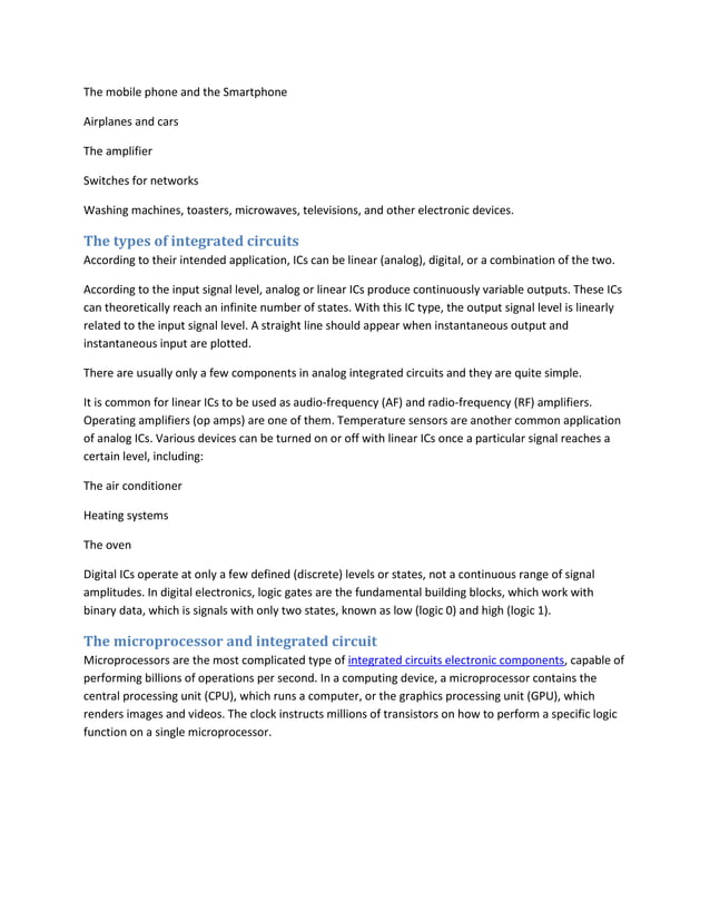 The Design and Construction of Modern Integrated Circuits | PDF