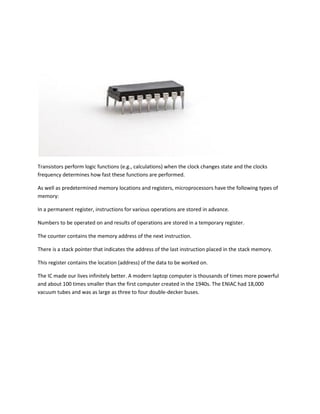 The Design and Construction of Modern Integrated Circuits | PDF