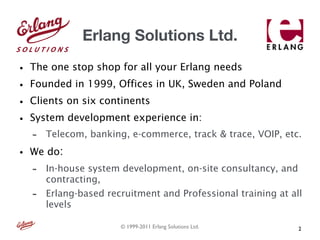 The design and implementation of a scalable concurrent virtual machine (Robert Virding) | PPT