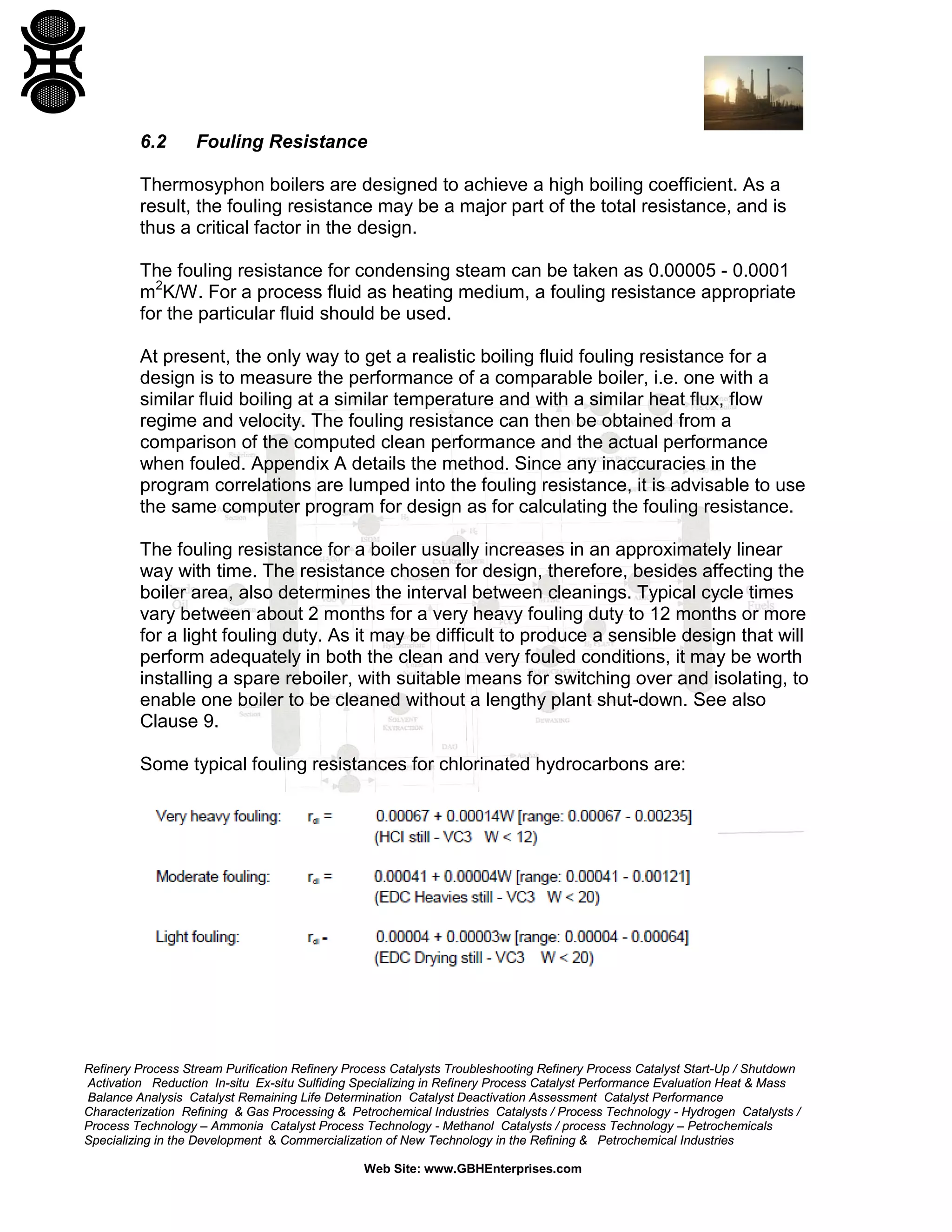 The Design and Layout of Vertical Thermosyphon Reboilers | PDF