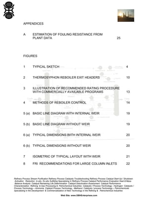 The Design and Layout of Vertical Thermosyphon Reboilers | PDF